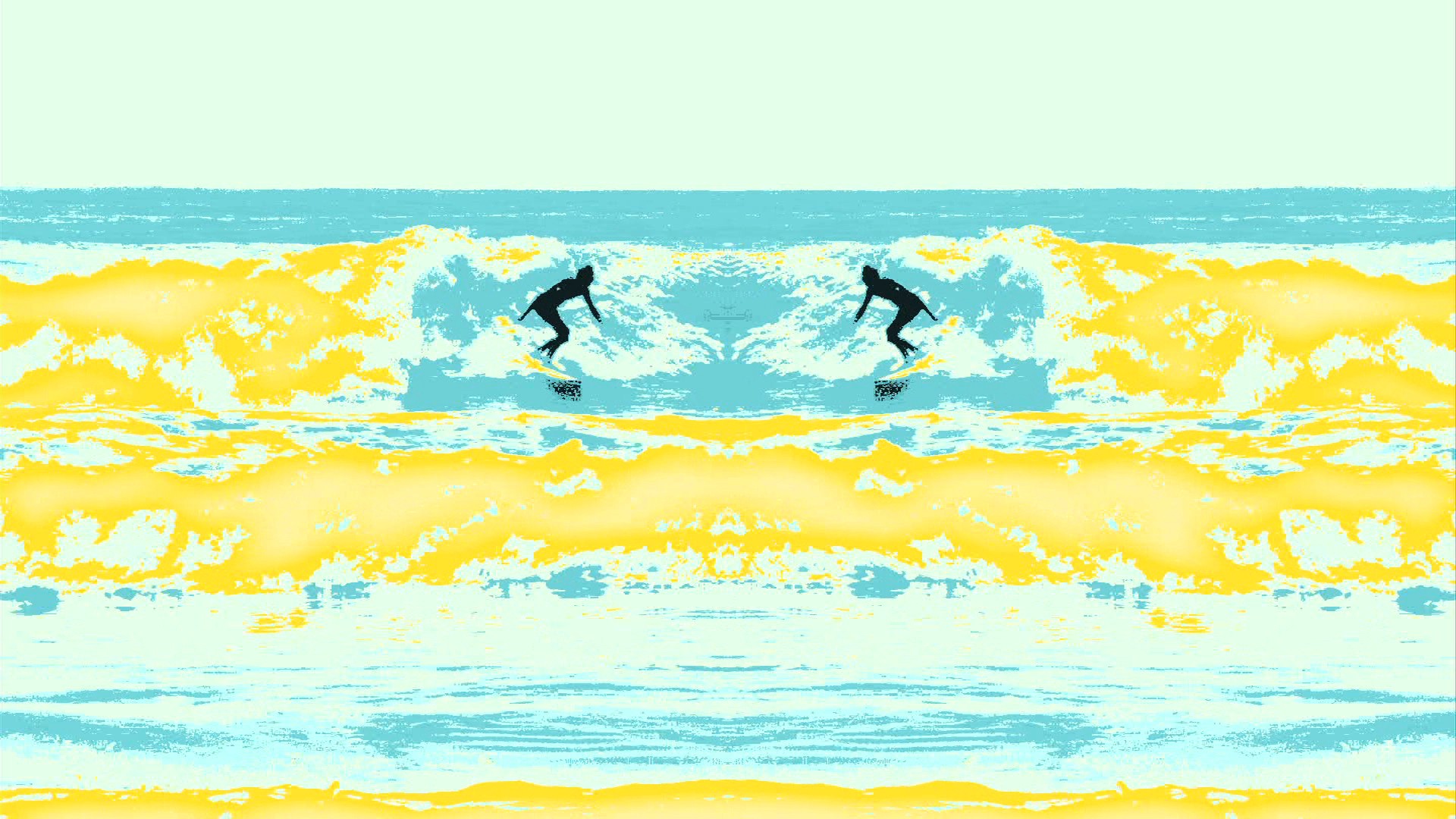 Surf Poster Celeste by ArtAvant | ArtAvant