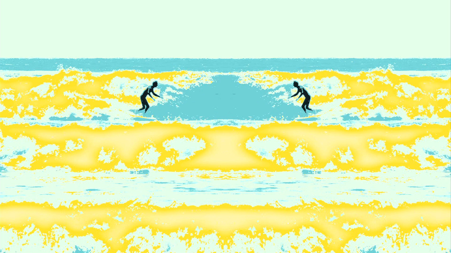 Surf Poster Celeste by ArtAvant | ArtAvant