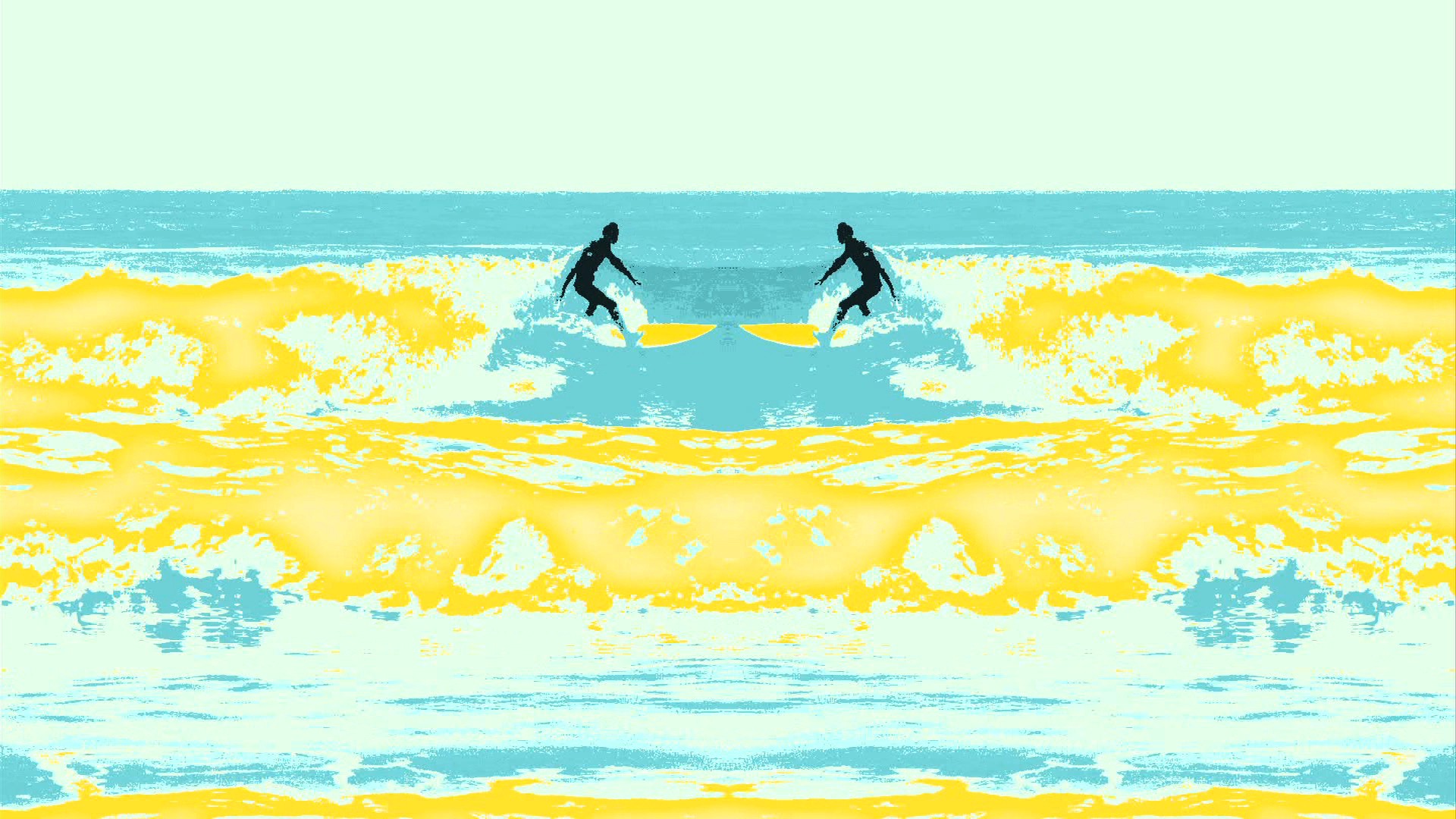 Surf Poster Celeste by ArtAvant | ArtAvant